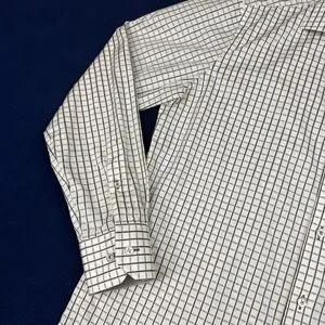 klaus boehler | Shirts | Klaus Boehler Check Button Up Shirt Two Ply ...